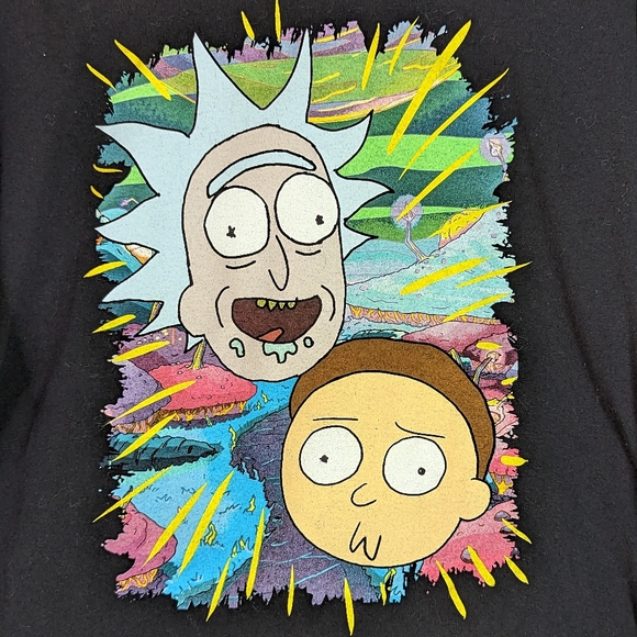 Ripple Junction | Shirts | Rick And Morty Dazed And Confused Black Long ...